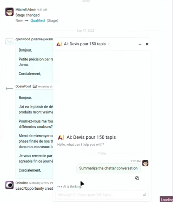 Odoo IA - Tout savoir sur le nouvel agent IA d'Odoo 19