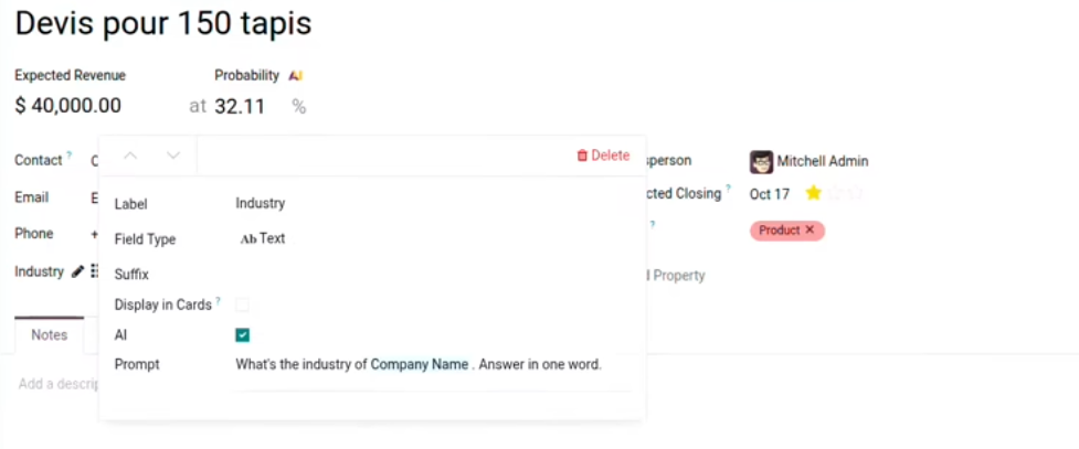 Odoo IA - Tout savoir sur le nouvel agent IA d'Odoo 19