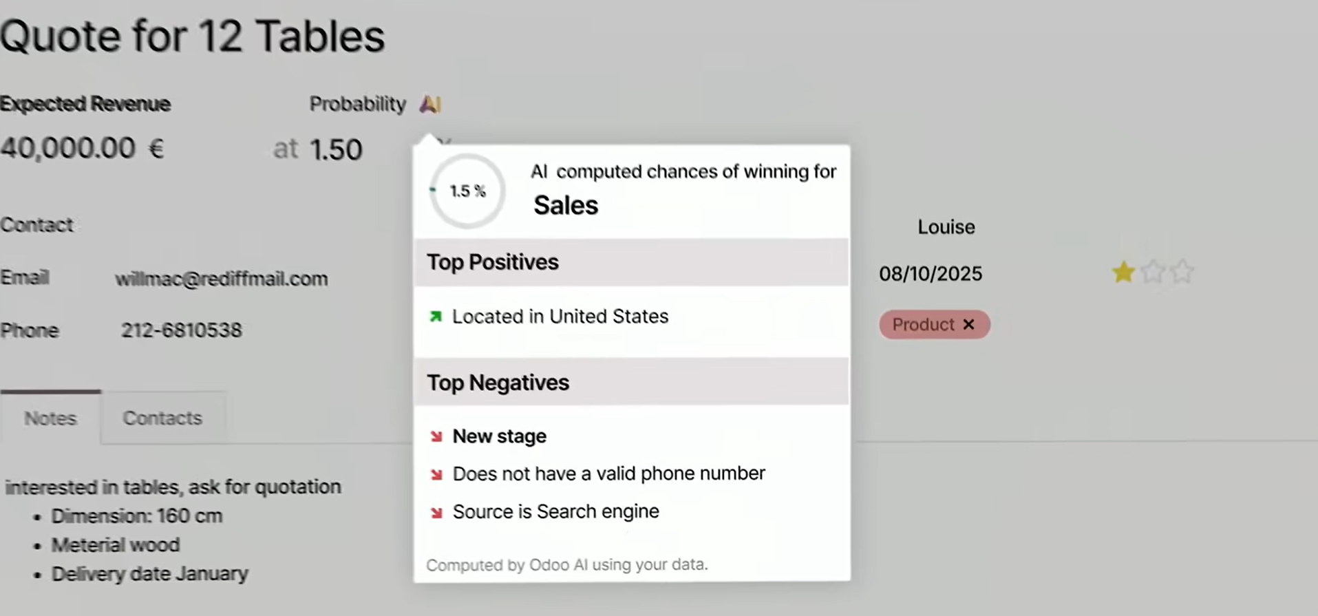 Odoo IA - Tout savoir sur le nouvel agent IA d'Odoo 19