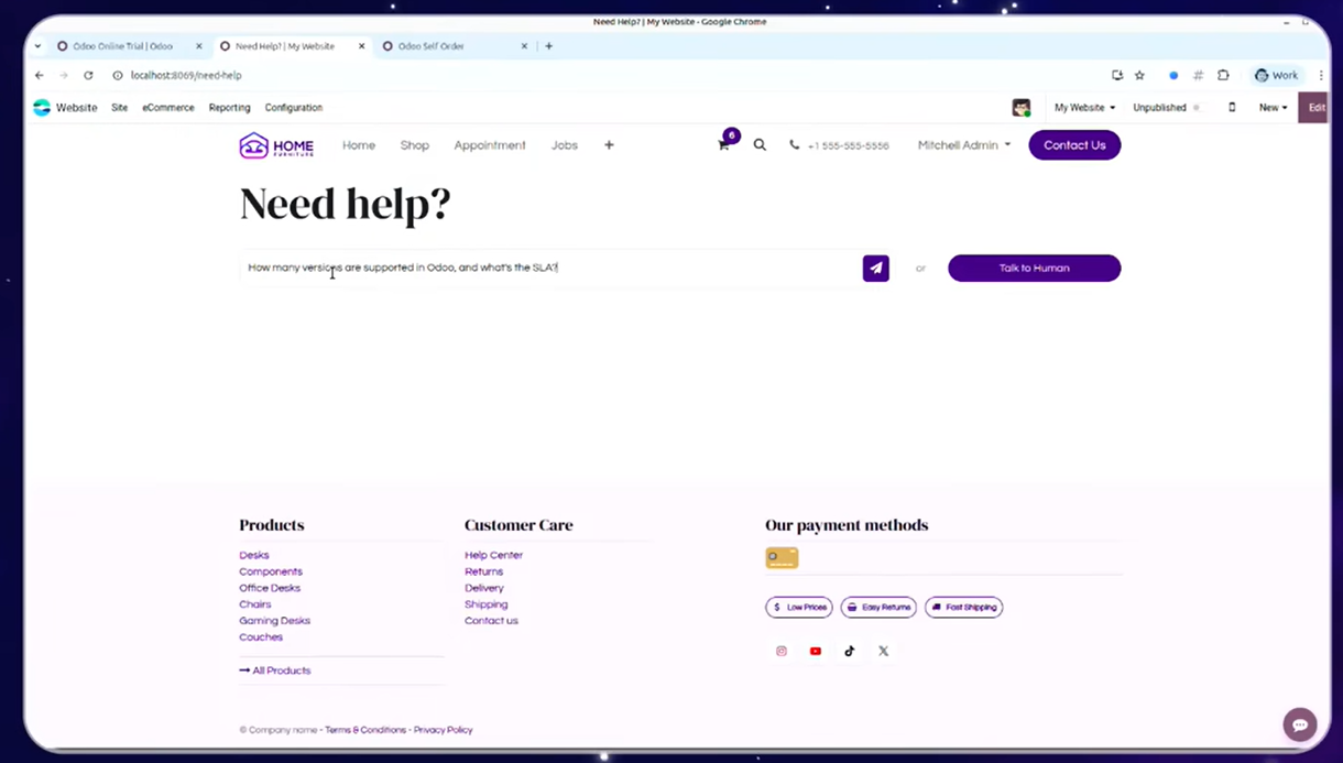 Odoo IA - Tout savoir sur le nouvel agent IA d'Odoo 19
